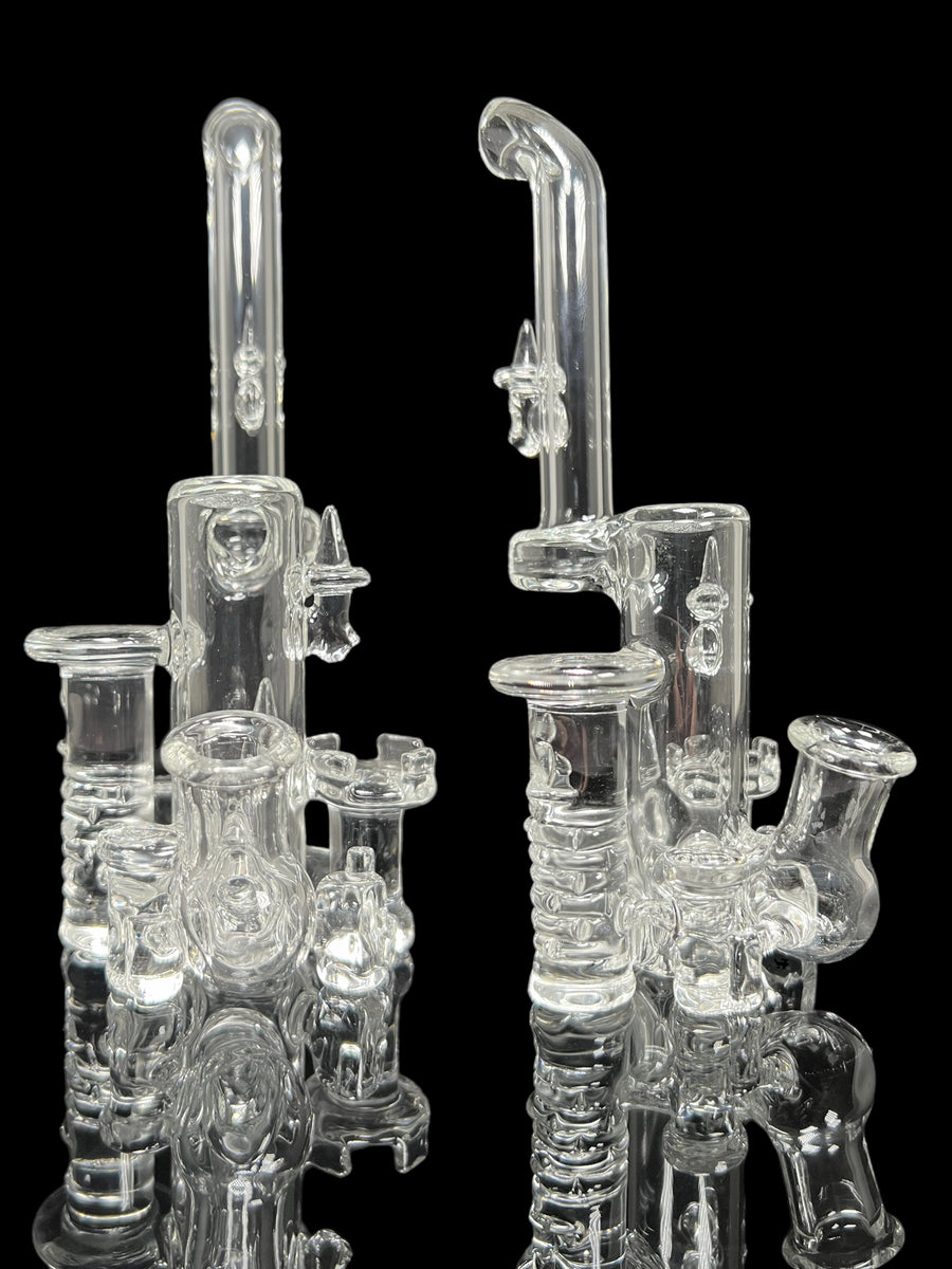 Jebb Glass Clear Castle – Third Coast Supply Co. Smoke Shop